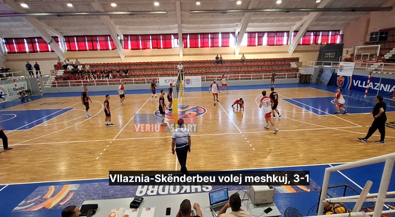 (Video) Pamje nga ndeshja Vllaznia-Skënderbeu, volej meshkuj 3-1 ...